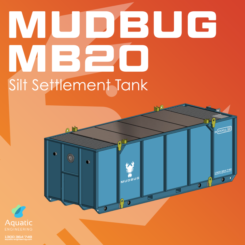 MudBug MB20 | Industrial Water & Wastewater Treatment | Aquatic Engineering